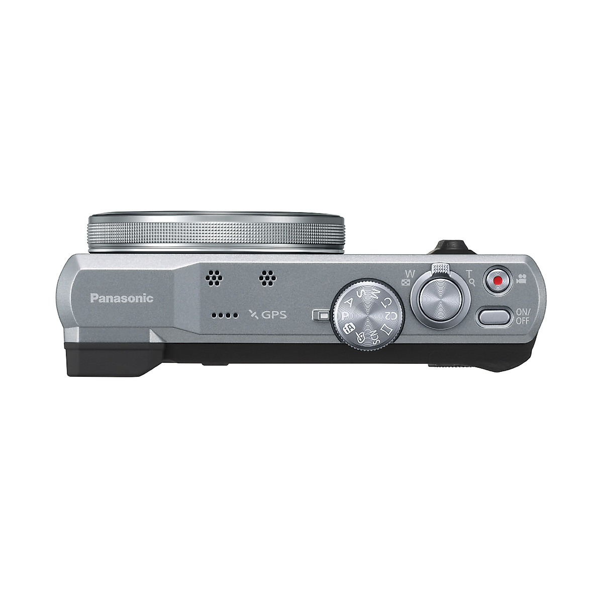 Panasonic DMC-ZS40S Digital Camera with 3.0-Inch LCD (Silver)