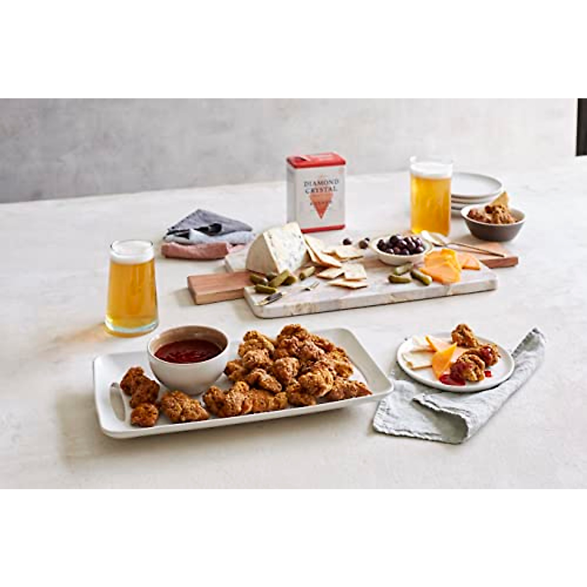 Diamond Crystal Kosher Salt – Full Flavor, No Additives and Less Sodium - Pure and Natural Since 1886 - 3 Pound (New Packaging)