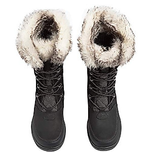 Helly-Hansen Womens Garibaldi VL Waterproof Winter Boot, 991 Jet Black/Jet Black/Charcoal, 7