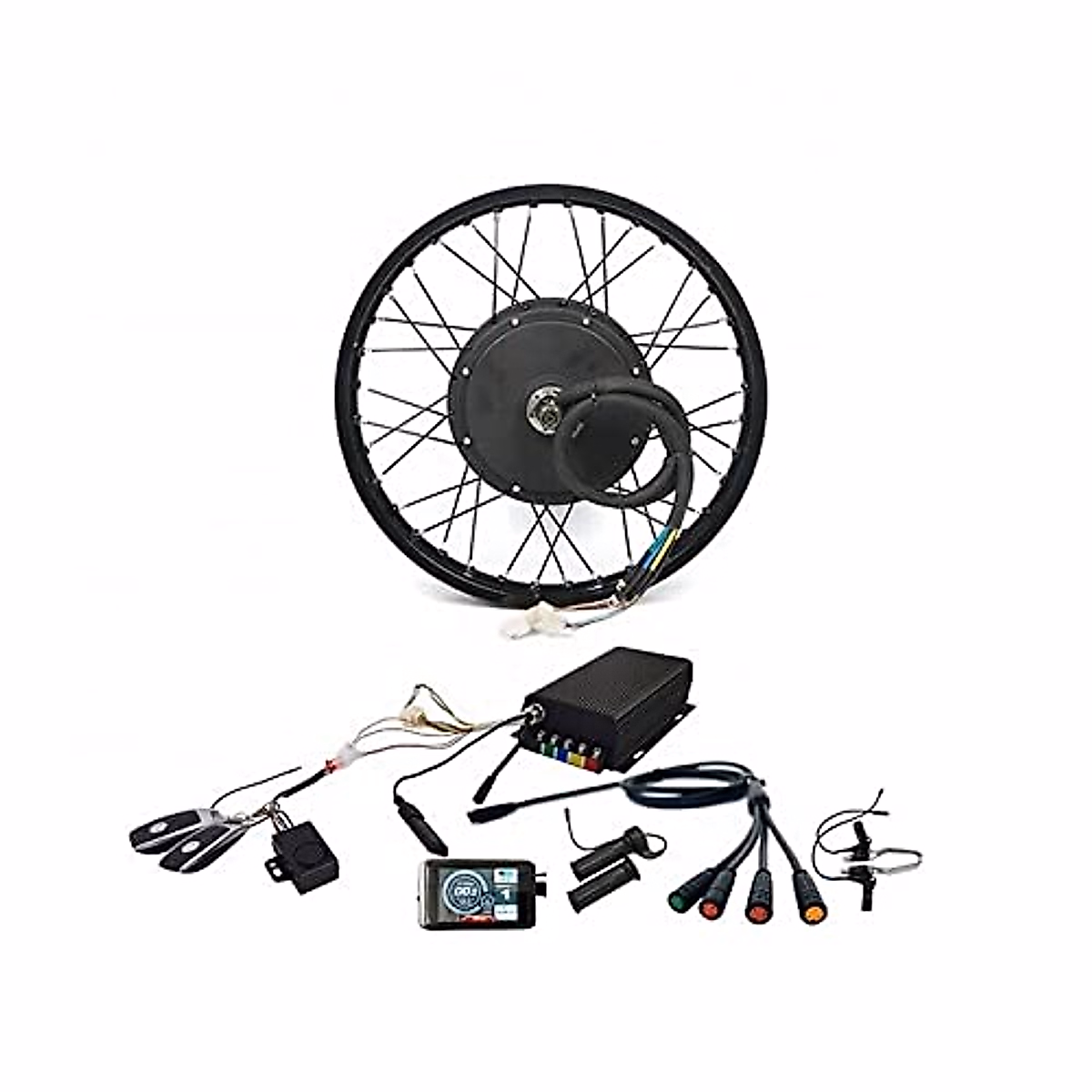 Niubo 8000w/72v Electric Bike Ebike Fat Regular Tire Full Conversion Kit New