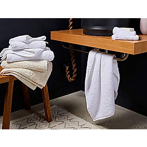 Coyuchi - Cloud Loom Organic Bath Sheet- Cozy, Soft, Luxurious Bath Towels - Undyed