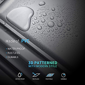 Art3d PVC Ceiling Tiles, 2'x2' Plastic Sheet in White (12-Pack)