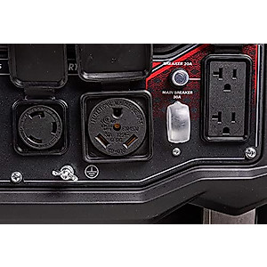 SIMPSON Cleaning SPG3645 Portable Gas Generator and Power Station for Camping, RV, Home Use, Construction, and More, 3600 Running Watts 4500 Starting Watts