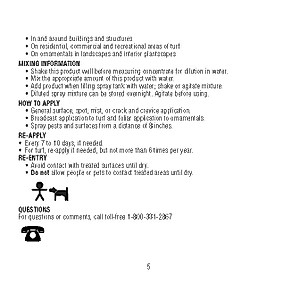 Bayer 80880618-2 Tempo SC Ultra-240ml Pesticide, White