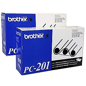 Brother PC-201 Fax Cartridge, 2-Pack
