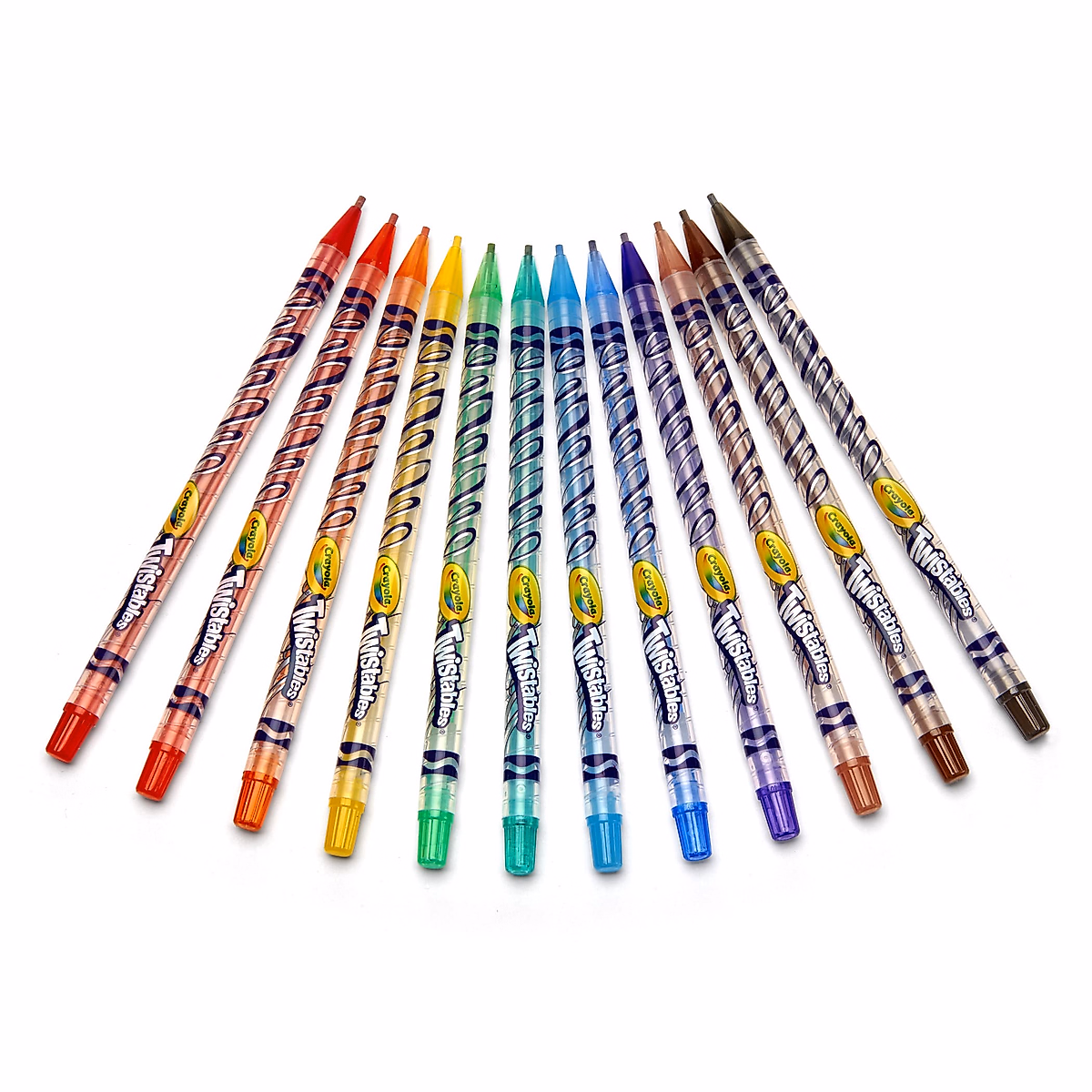 Crayola Twistables Colored Pencils, Gift for Kids, 12ct