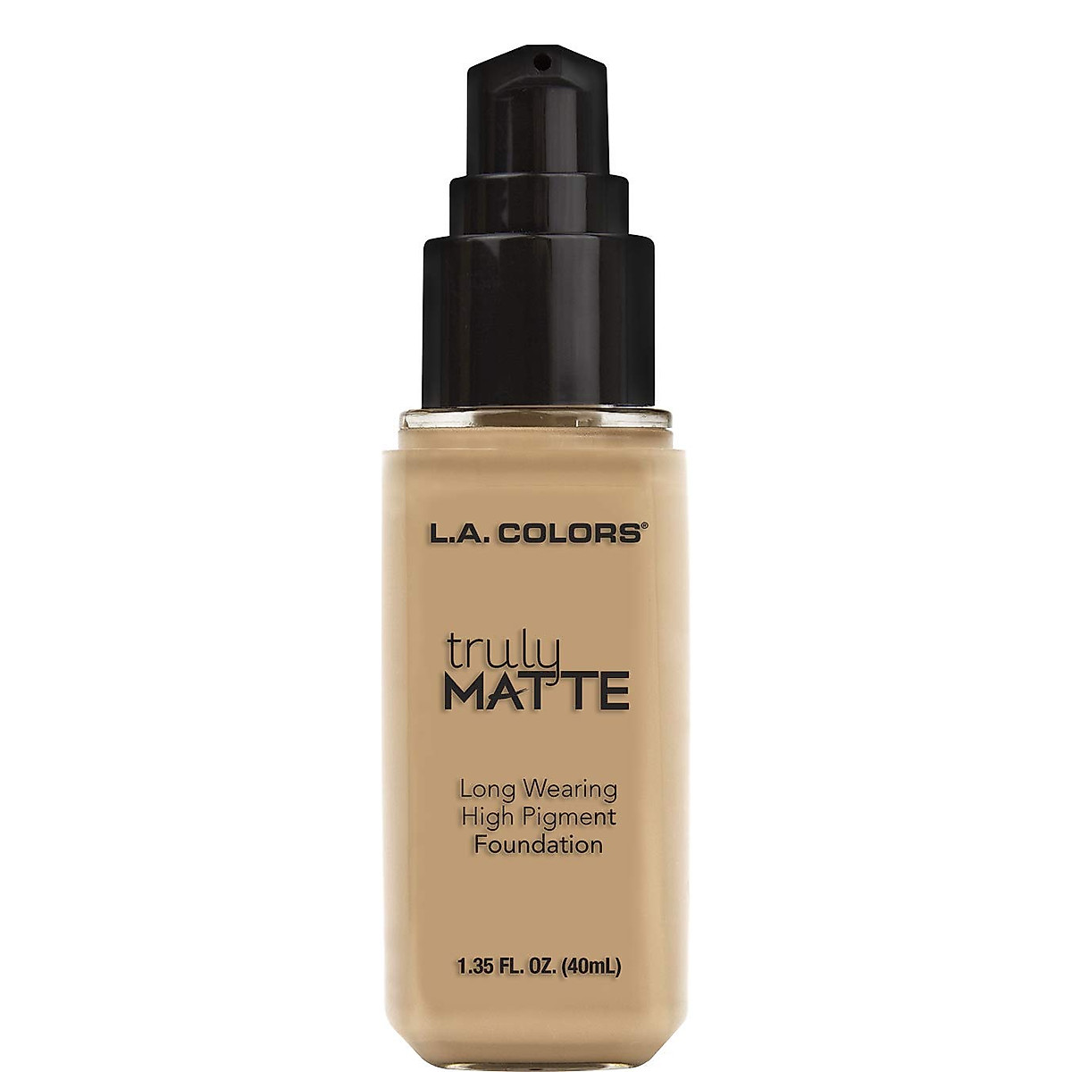 L.A. COLORS Truly Matte Foundation, Natural CLM352