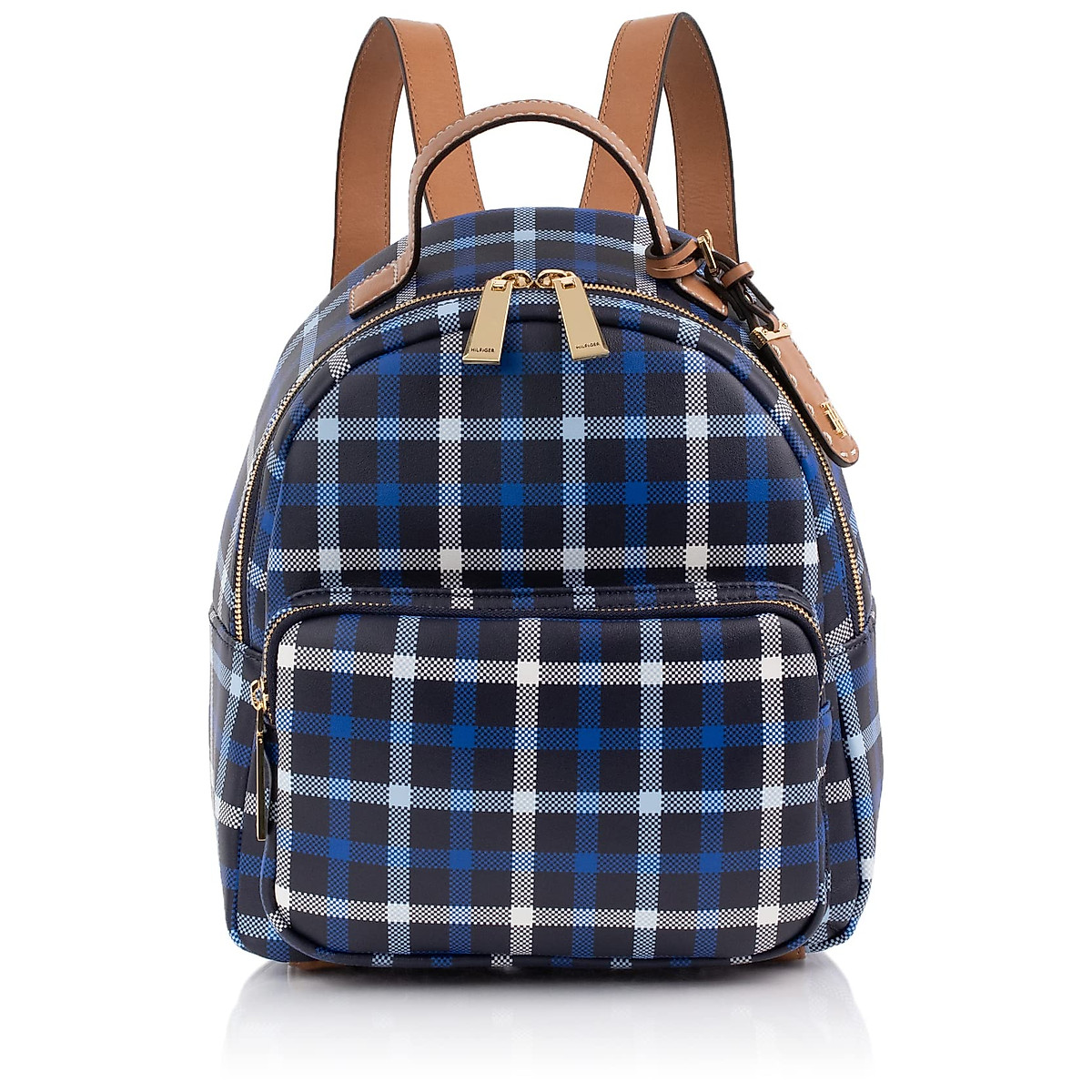 Tommy Hilfiger Julia Small Dome Backpack, Navy/Multi