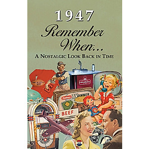 KardLet 1947 REMEMBER WHEN CELEBRATION Birthdays, Anniversaries, Reunions, Homecomings, Client & Corporate Gifts