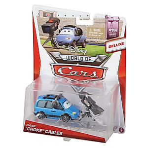 Disney Cars Toys Oversized Chuck Choke Cables with Camera Vehicle