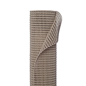 Con-Tact Brand Grip-N-Stick Durable Self-Adhesive Non-Slip Shelf and Drawer Liner, 18" x 4', Taupe, 6 Rolls