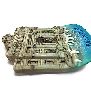 Mr_air_thai_Magnet_World Roma Fontana Di Trivi Rome Italy Resin 3D Fridge Magnet Souvenir Tourist Gift