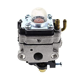 AUTOKAY Carburetor Carb Fits for Homelite Ryobi RY34426 RY34007 C430 X430 30cc String Trimmer with Spark Plug