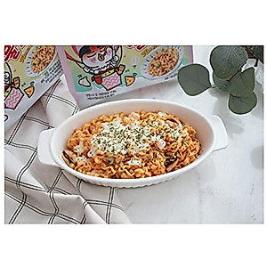 [Samyang] Cream Carbo Bulldark Spicy Chicken Roasted Noodle Soup (Pack of 4) / Korean food/Korean ramen/Spicy Korea Noodle Challenge (overseas direct shipment)