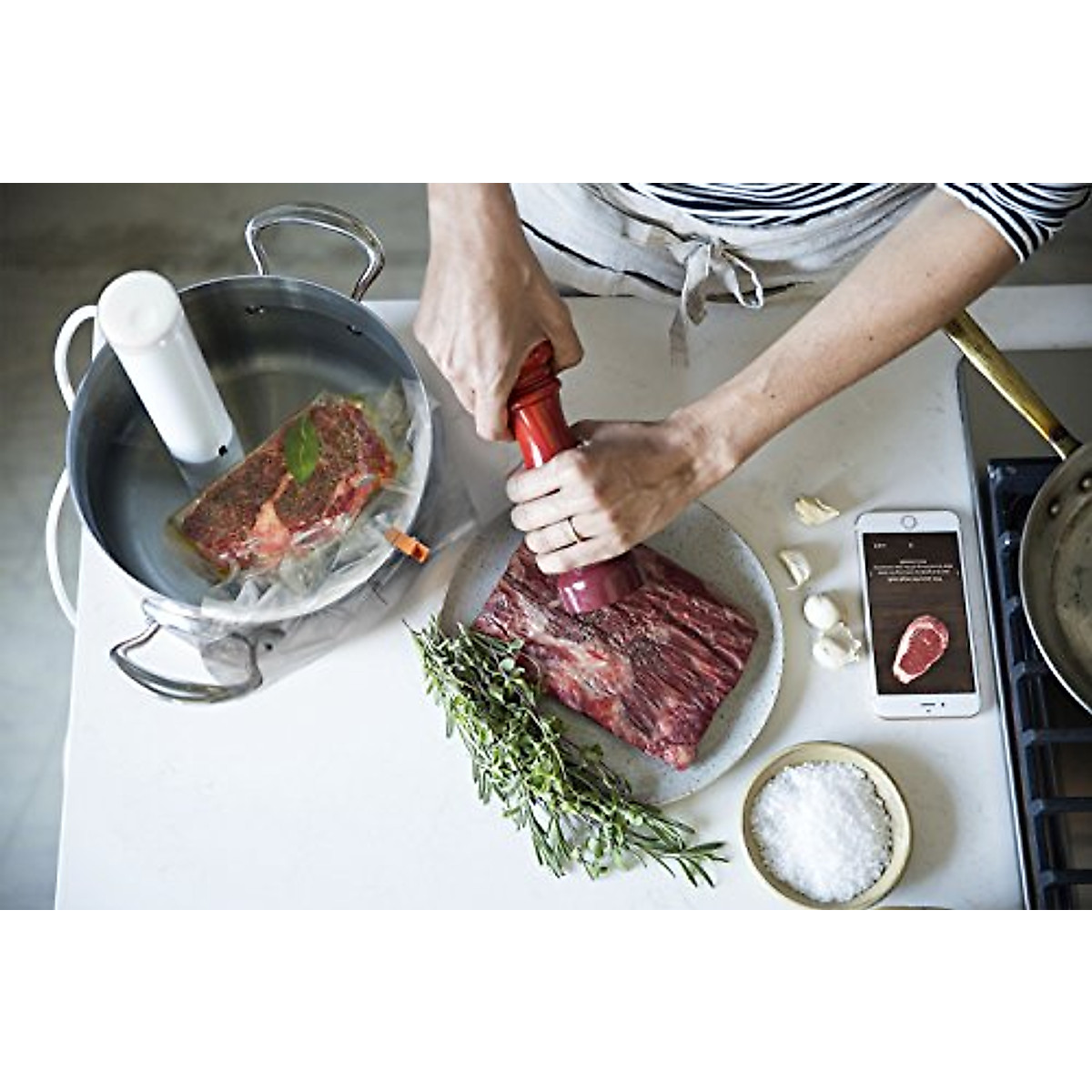 Breville Joule Sous Vide, White Polycarbonate, CS20001