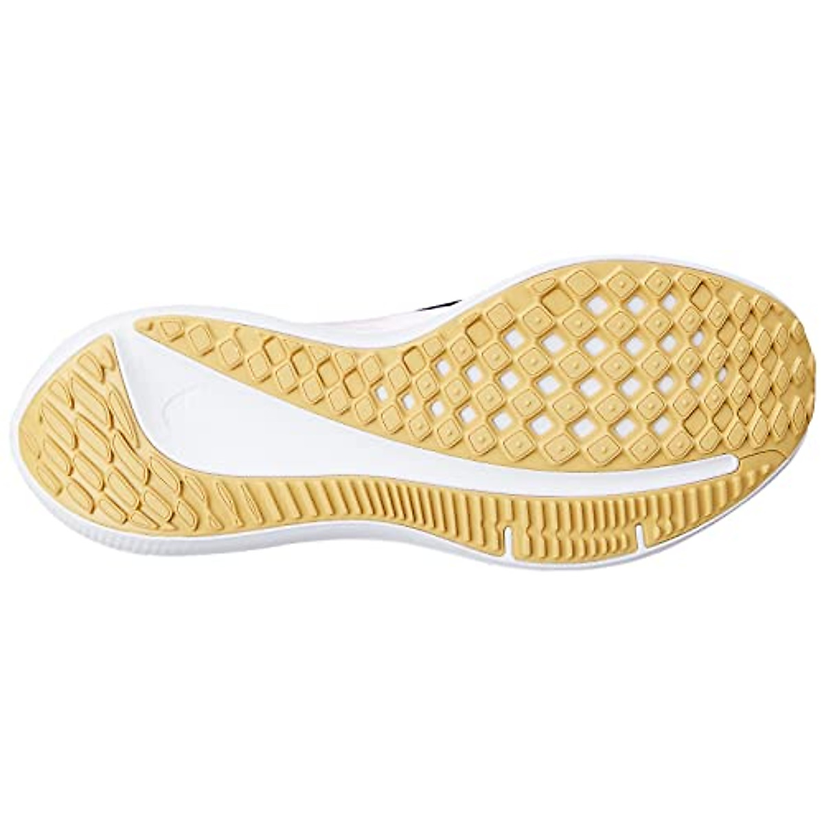 NIKE Women's Sneaker, White Pink Spell Black Wheat Gold, 8