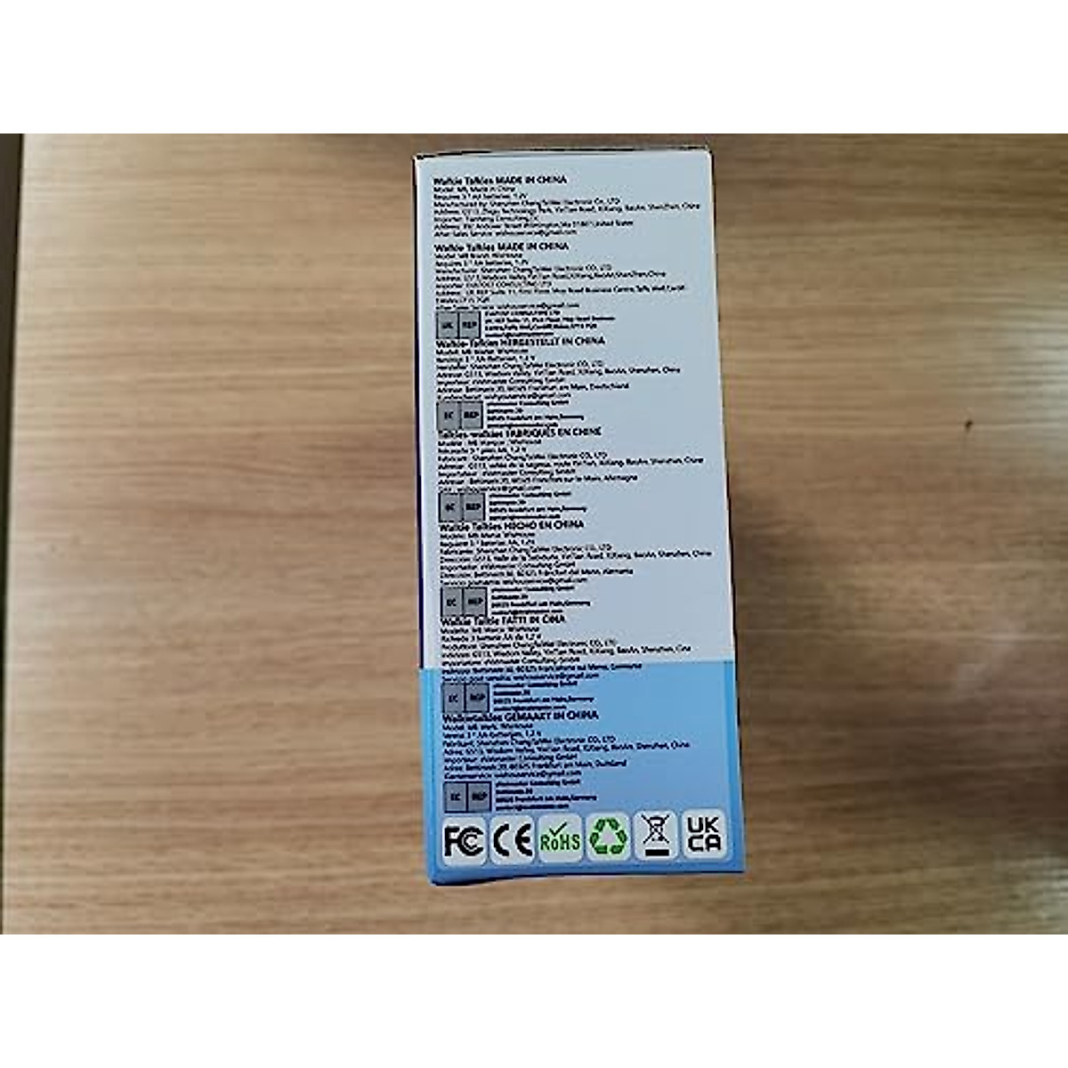 Wishouse Walkie Talkies for Kids 4 Pack,Family Walky Talky Adults Children Radio Long Range,Outdoor Camping Fun Toys Birthday Present Xmas Gifts for 4 5 6 7 8 Year Old Girls Boys No Battery No Charger