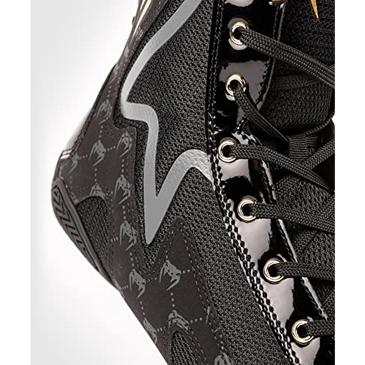 VENUM Elite Evo Monogram Boxing Shoes - Black