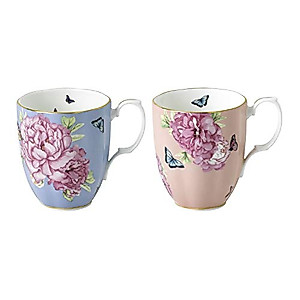 Royal Albert Miranda Kerr Friendship Mugs Hope & Tranquility Set of 2