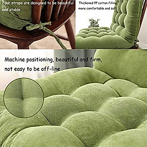 OMKUOSYA Rocking Chair Cushion，high Back Patio Chair Cushion Replacement Cushion，Indoor/Outdoor Non-Slip One Piece Seat Cushion，Garden Recliner Cushion，Suitable for Bedroom Balcony Office