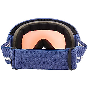 Native Eyewear Denim Drop Zone Ski-Goggles, Snow Turned Rose Blue