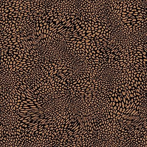 Texco Inc Venezia Poly Spandex Animal Skin/Cheetah Pattern/4-Way Stretch Prints Fabric/DIY Projects, Black Goldern Ochre 1 Yard