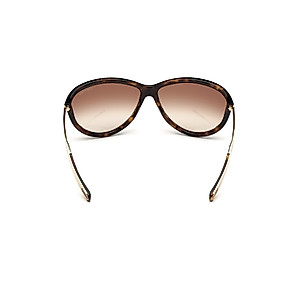 Tom Ford sunglasses Tammy (FT-0770-S 52F) Dark Havana - Rose gold - Brown Gradient lenses