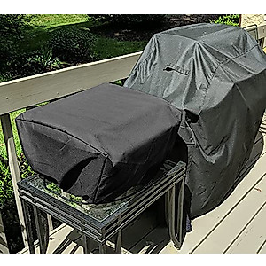 Westeco Griddle Cover 22 Inch for Blackstone 22inch Griddle with Hood Outdoor Waterproof Table Top Griddle Cover for Traeger Ranger & Scout, Pit Boss 75275 Portable Grills Black