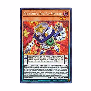YU-GI-OH! English Version BLLR-EN004 Performapal Odd-Eyes Synchron EM Oddays and Synchron (Secret Rare) 1st Edition
