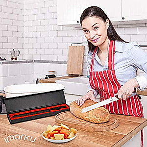 imarku Serrated Bread Knife 10 Inch - High Carbon Ultra Sharp Stainless Steel Kitchen Knife Mothers Day Gifts