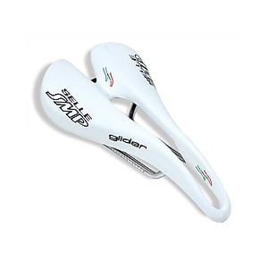 Cicli Bonin Unisex Adult SMP 4Bike Glider Saddles - White, One Size
