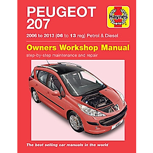 Peugeot 207 Petrol & Diesel 06 - 13 Haynes Repair Manual (Paperback)