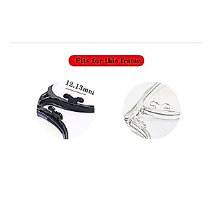 Kids Eyeglass Nose Pads,Soft Silicone Children Plug-in Glasses Nose Pieces Anti-Slip Nose Guards,Comfortable Replacement Repair Kits Parts (Black)