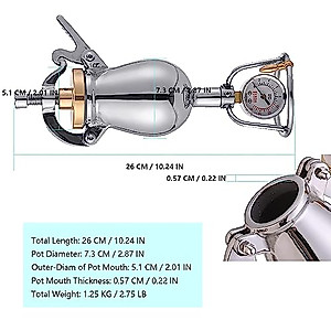 UEIDIHI Popcorn Maker Machine for Amplify Corn Rice Pellet, Retro Mini Stainless Steel Popcorn Pot, Samall Hand Popcorn Machine, Traditional Old-Fashioned Pop Corn Makers