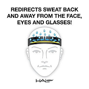 Halo Headband womens Visor Halo Headband, White, Large-X-Large US