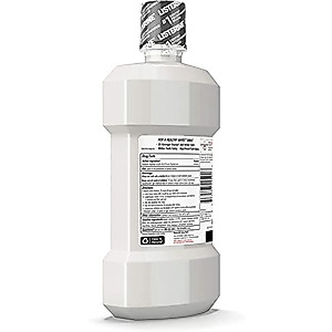 Listerine Whitening Plus Restoring Fluoride Rinse Clean Mint 946 mL (Pack of 2)