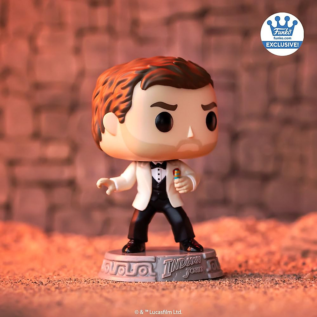 Pop! Indiana Jones in a Suit Exclusive Vinyl Figure