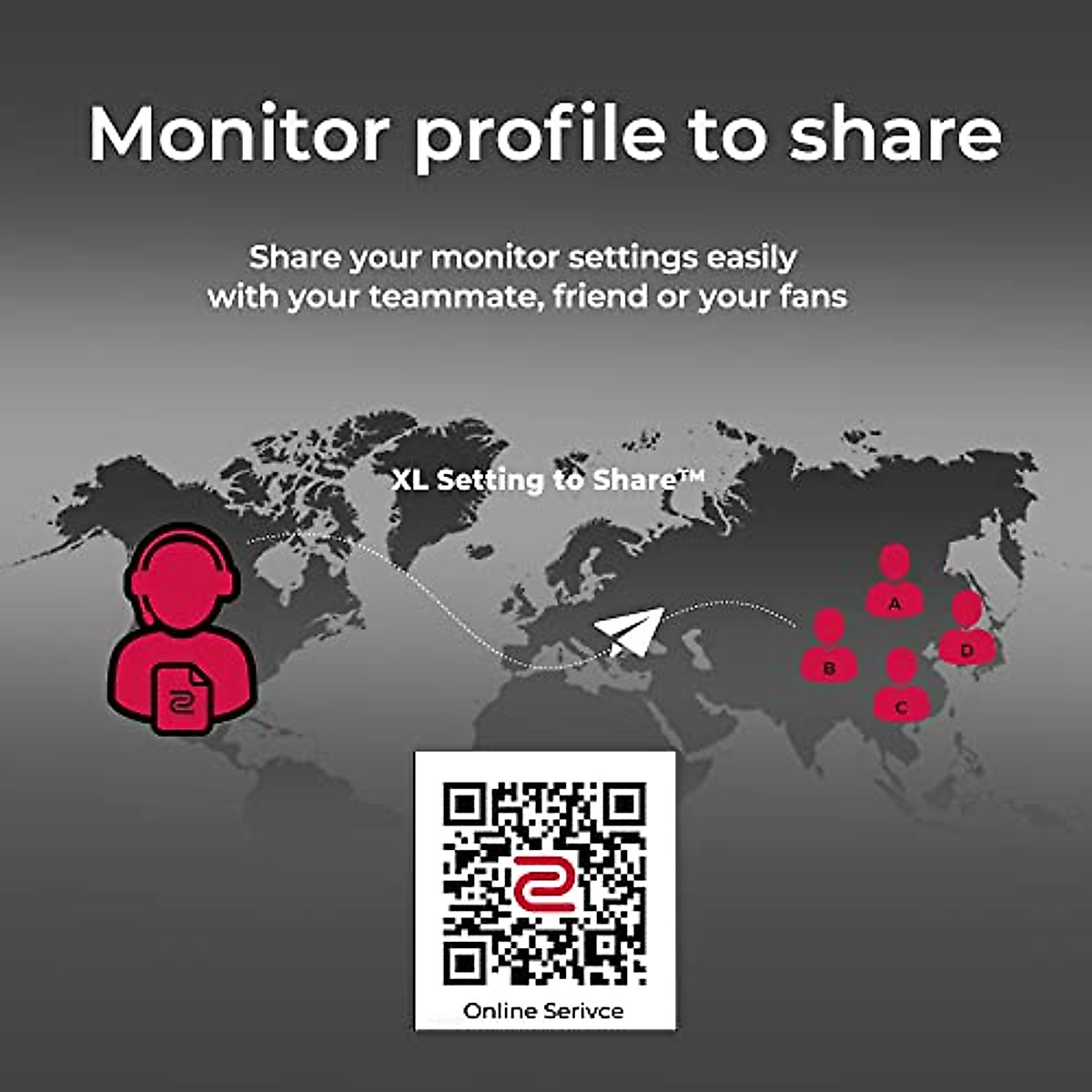 BenQ Zowie XL2546K 24.5 Inch 240 Hz Gaming Monitor, DyAc+, Smaller Base, Shield