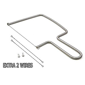 Cheese Slicer, Cheese Lyre Stainless Steel Cheese Wire Cutter - Cheese Knives Egg, Fruit, Dessert Slicer With Wire - Handheld Butter Cutter Tools for Soft Hard Block, With 2 Extra Wire