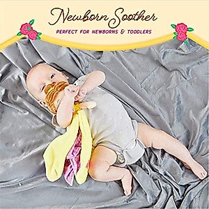 KIDS PREFERRED Disney Baby Belle Plush Stuffed Animal Snuggler Lovey Security Blanket