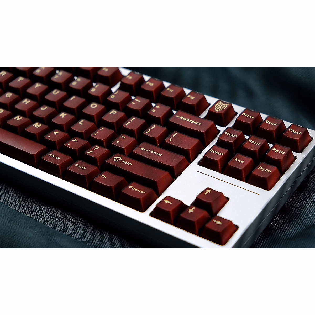 1 one enjoy 114 Keys ABS Custom Keycaps Set, Double Shot Keycaps, Suitable for Cherry MX Mechanical Gaming Keyboard, Without PAD Area