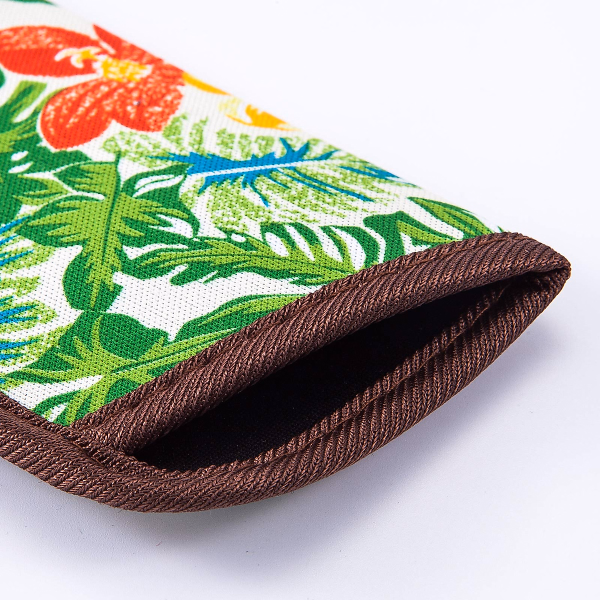 TRIUMPH VISION Eye Glass Case Small Size for Reading Glasses, Light Neoprene Slim Sleeve for Eyeglasses Flowers Soft Glasses Case Anti Scartch…