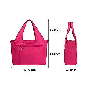 MINTEGRA Nylon Women Fashion Large Tote Shoulder Handbag Waterproof Work Bag Functional Clinical Bag