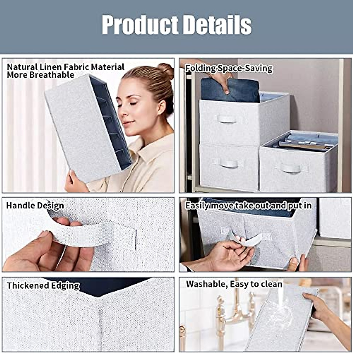 2 Pack Drawer Organizers for Clothing , Clothes Organizer w/ Underwear Organizer , Clothes Organizer for Folded Clothes w/ Space Saving Hangers , Non-Woven Clothing Organizer, Drawer Organizer Clothes