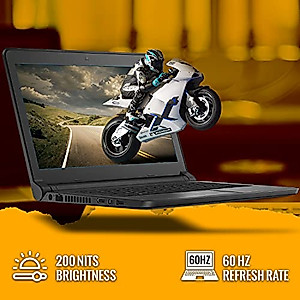 13.3 Inch Laptop HD Screen, Intel Core i5 4th Gen Processor, 8GB DDR3 RAM, 2TB SSD, Inbuilt Webcam, HDMI, Wi-Fi, Bluetooth, Windows 10 Pro (Renewed)