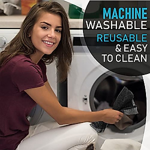 Soft, Medium & Hard (3pc) Exfoliating Washcloth Variety Pack (11.8" X 35.4") Body Wash Nylon Scrub Cloth Back Scrubber Sponge Towel Weave for Bath Shower Beauty Skin Washcloth for Women & Men