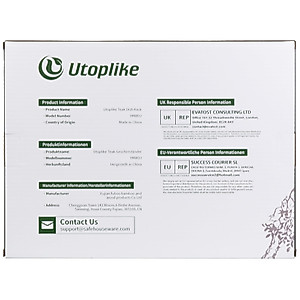 Utoplike Teak Dish Drainer Rack Collapsible 2 Tier Dish Rack Dish Drying Rack Foldable Plate Organizer Holder for Kitchen Compact