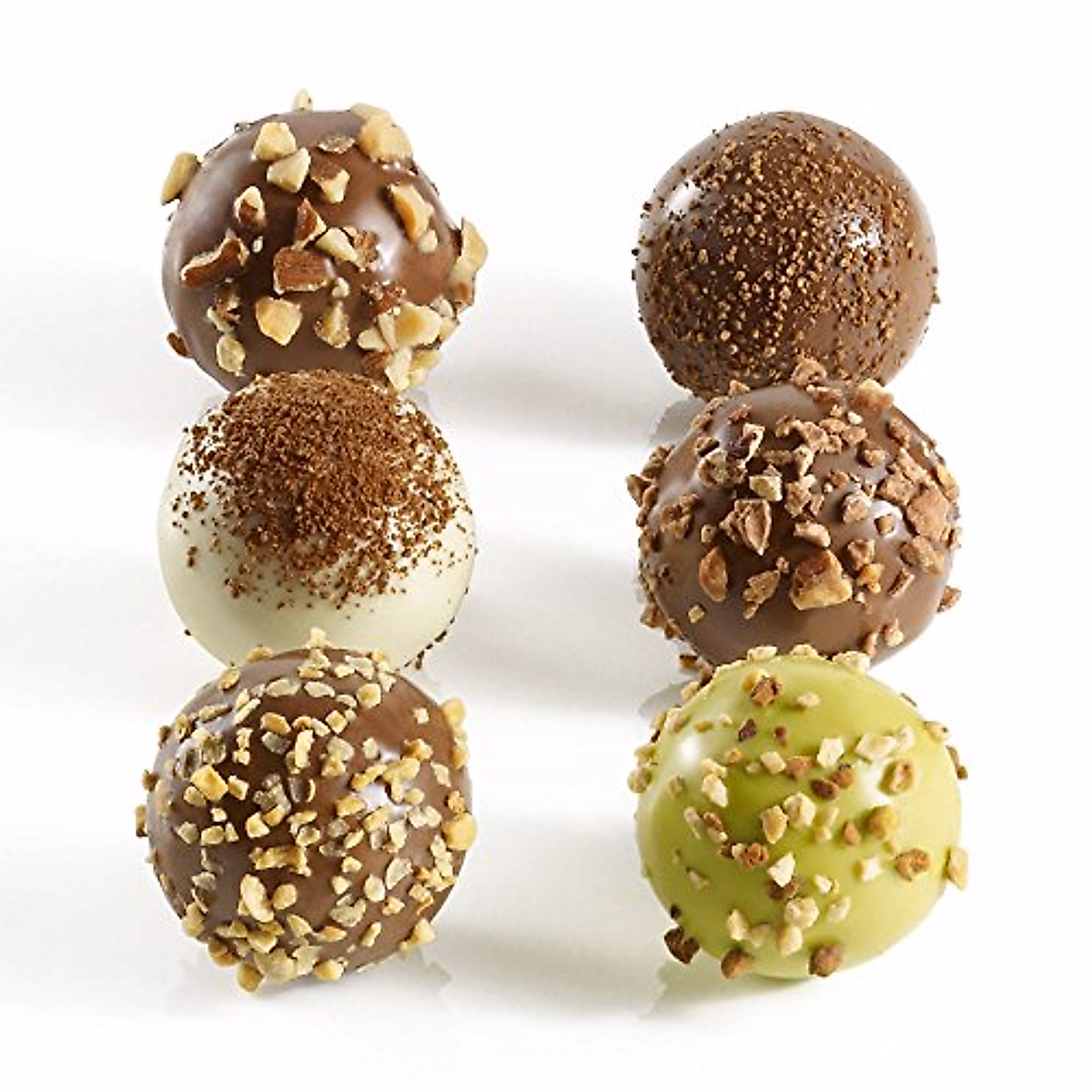 Godiva Chocolatier Truffle Flight, Chocolate Nuts, Nut Lovers, 3.9 Ounce