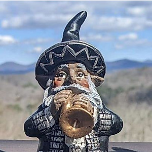 John Bernard & Company Mariachi Band Shelf Sitter Gnomes Statue Set of 3, 6 inches H, Includes Guitarist, Violinist, Trumpet Player, Funny Home or Garden Décor…. La Fiesta Collection