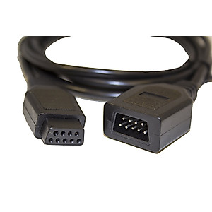 SN-RIGGOR 2-Pack 1.8m 9 Pin Extension Cord Cable for Sega Genesis MD Mega Drive Controlle Extension Sega Genesis 2/3 Controller